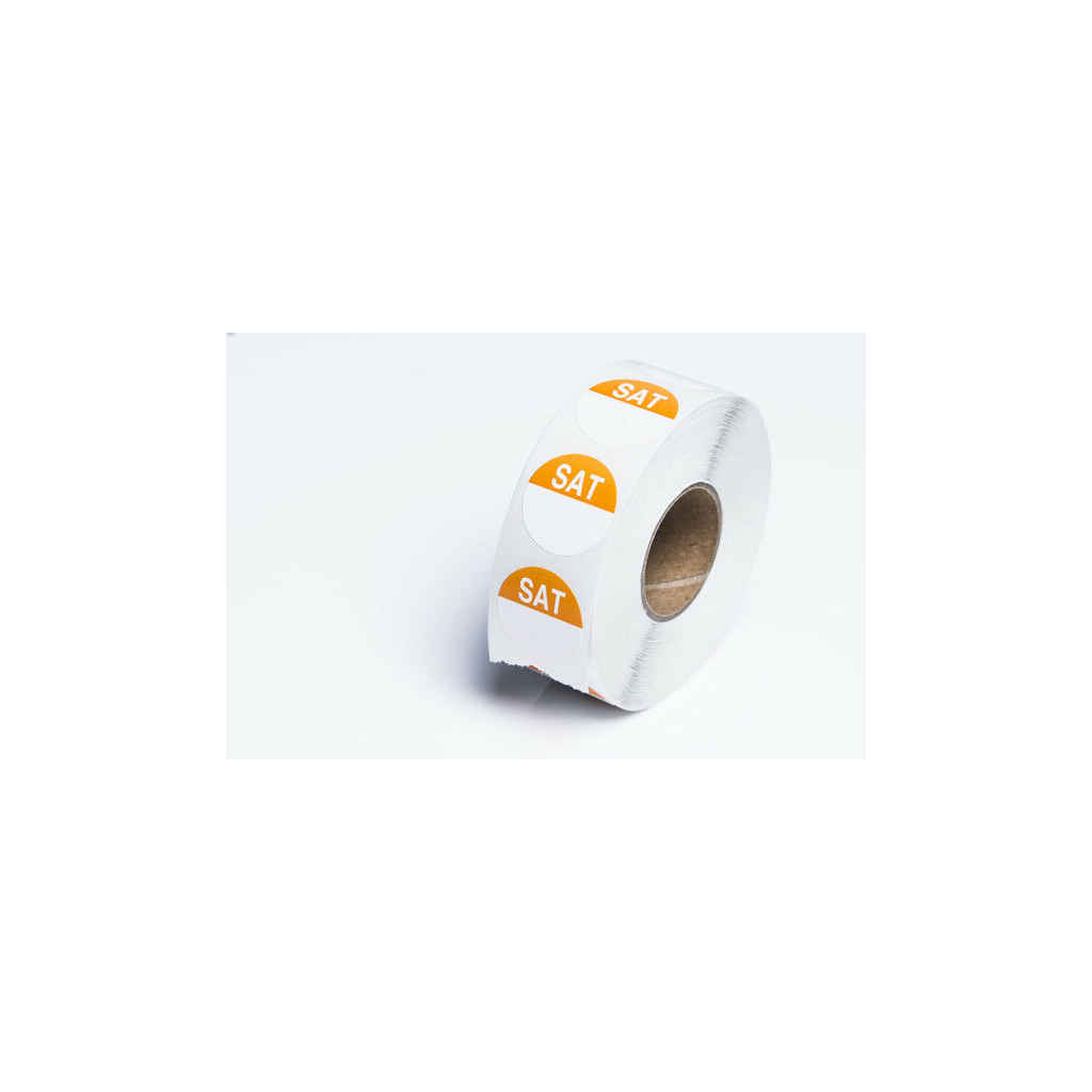 20mm Round Food Label Day Dots - Single Days & Complete Week Set - We ...