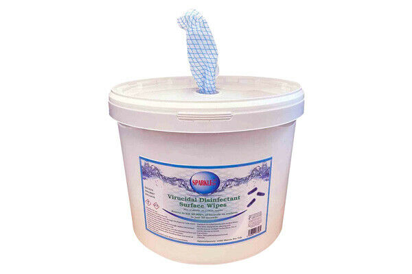 Tub of 1000 Virucidal Disinfectant Surface Wipes - We Can Source It