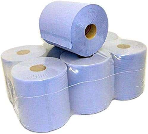 150m Centrefeed Blue Roll Embossed 2 Ply - We Can Source It