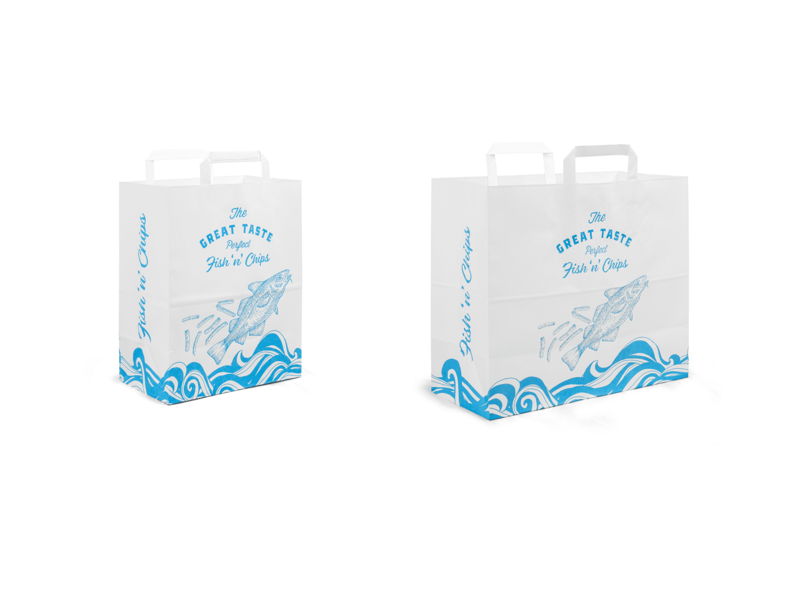 Fish and Chip Shop Paper Bag - We Can Source It