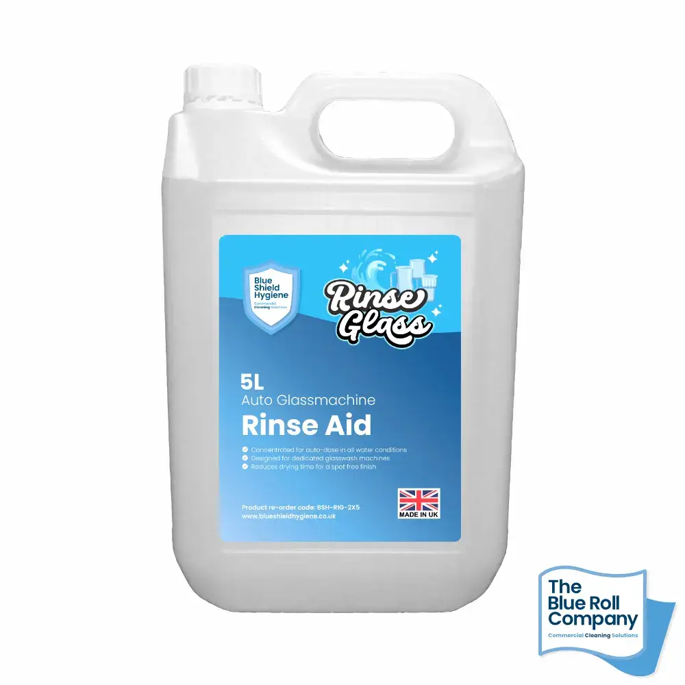 Rinse Glass™ Machine Glass Wash Rinse Aid Concentrate 5L Smear Free ...