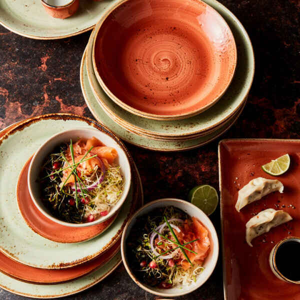 Craft Terracotta Oval No2 Eared Dish 24.5 x 13.5cm - Pack of 24 - We ...